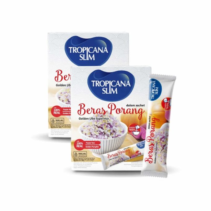 Tropicana Slim konjac rice now combined with purple yam and pumpkin ...
