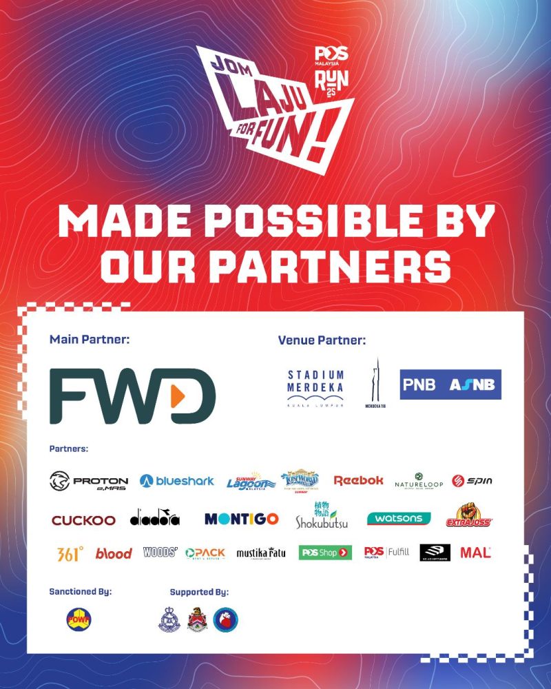 Pos Malaysia Announces Official Partners for Pos Malaysia Run 2025 - Mini Me Insights