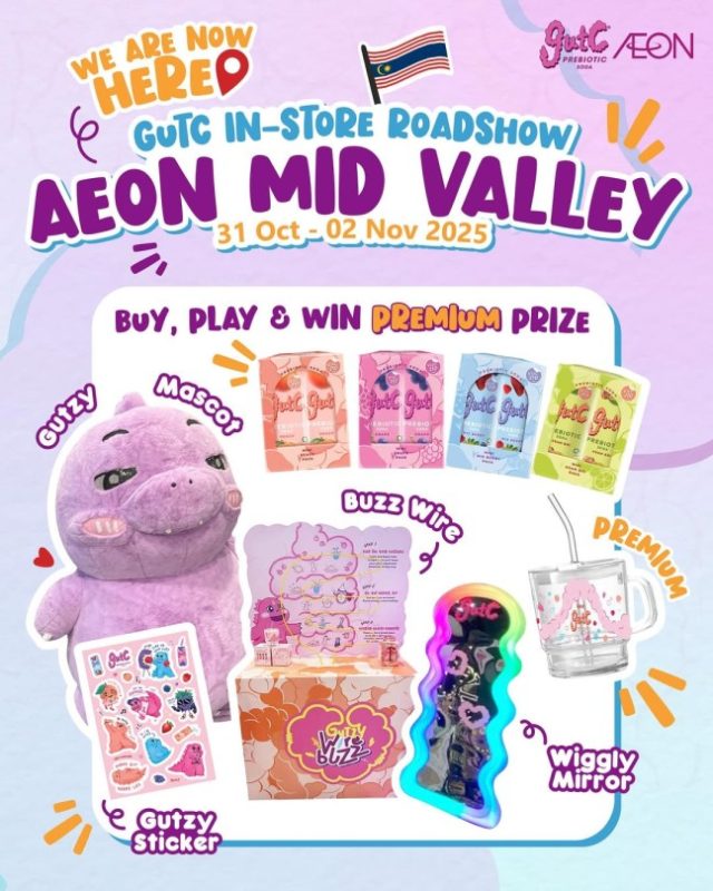 gutC unveils Asam Boi twist—join the celebration at Aeon Mid Valley ...