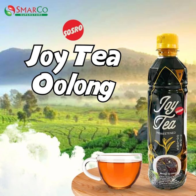 Sosro broadens unsweetened RTD tea line with Joy Tea Oolong - Mini Me ...
