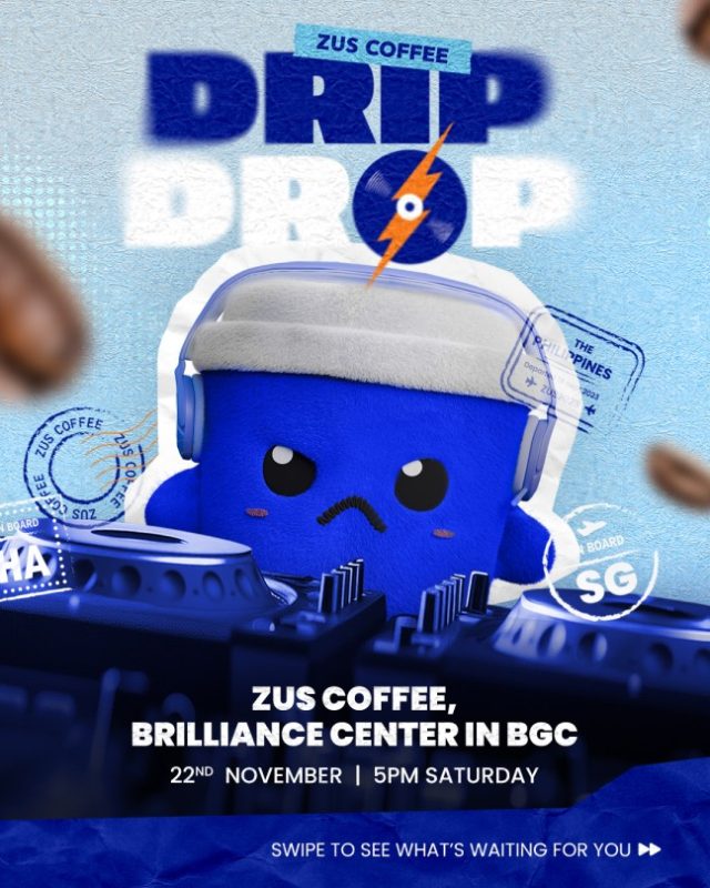 ZUS Coffee fuels the global coffee rave movement with Drip & Drop daytime parties - Mini Me Insights