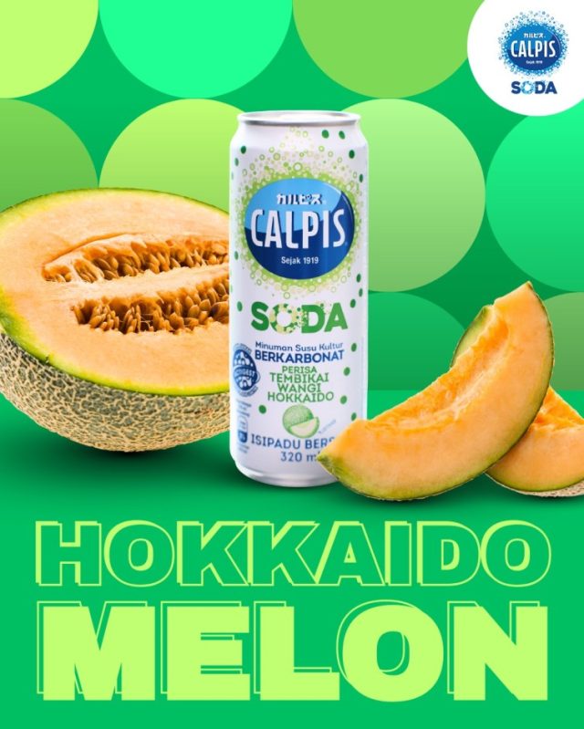 Calpis Soda Hokkaido Melon and Calpis Soda White Peach arrive - Mini Me ...